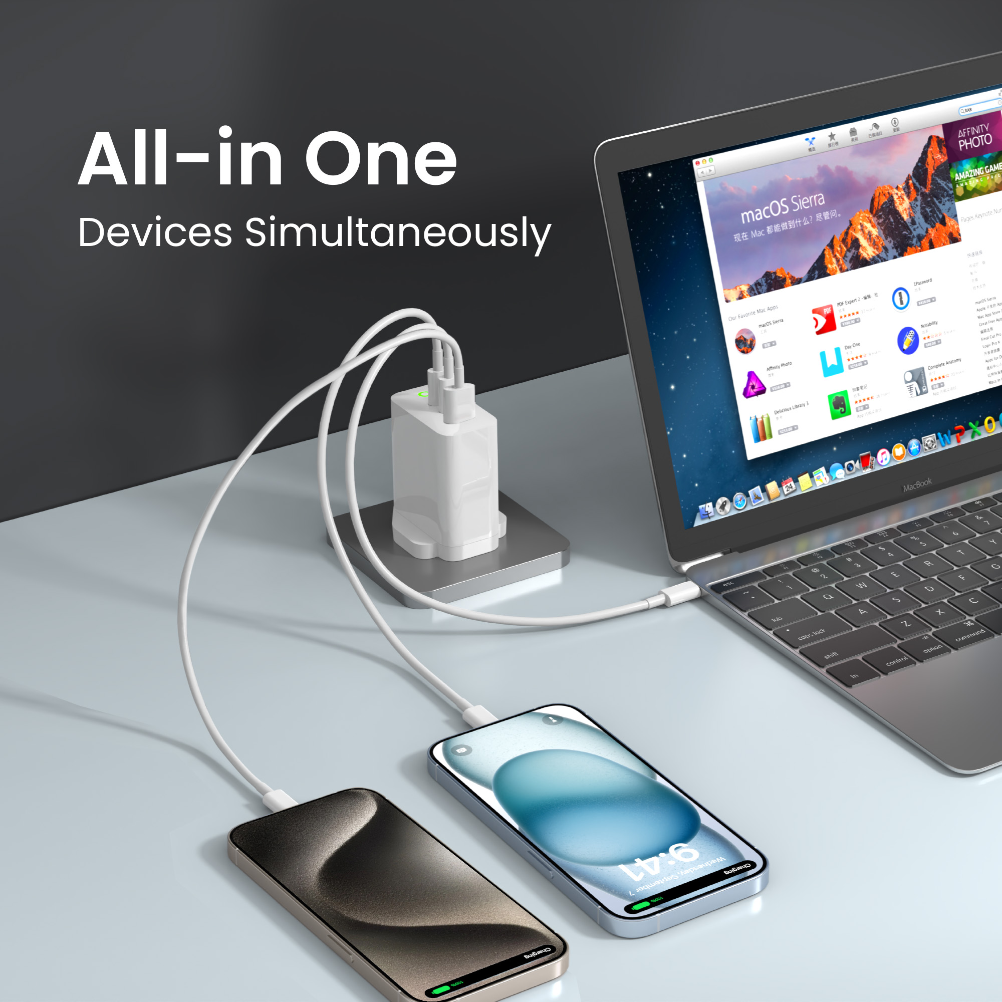 BRAVE BTC-35 65W GaN USB-C Fast Charger with Power Delivery & Quick ...